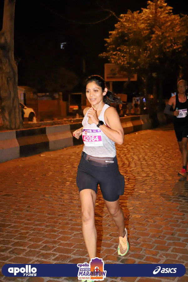 Race Report: Apollo Tyres New Delhi Marathon 2024 by Aditi